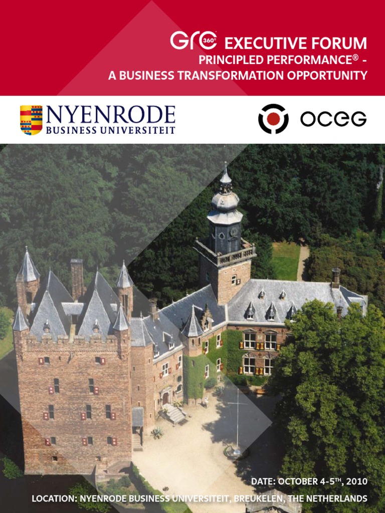 GRC Seminar - Okt 2010 | PDF | Governance | Risk