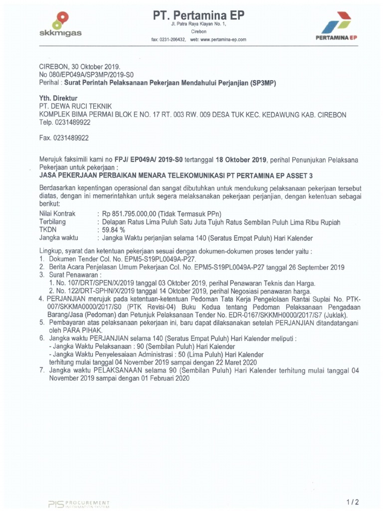 Sp3mp Pek Menara DRT | PDF