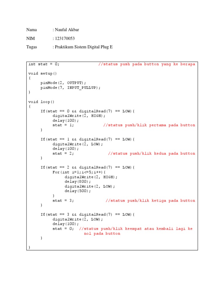 Arduino Modul Push Button | PDF