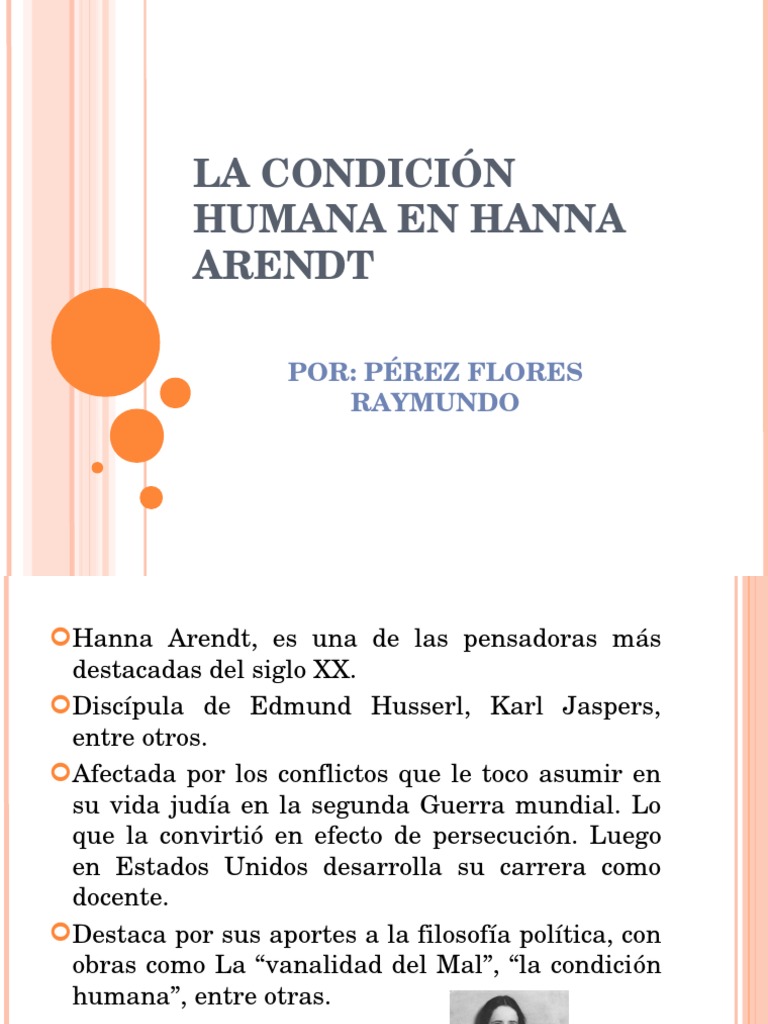 Hanna Arendt | PDF | Hannah Arendt | Filosofía