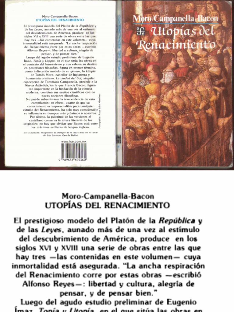 Moro Utopía | PDF | utopía | Cristo (título)