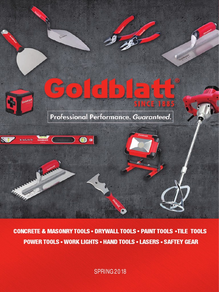Goldblatt Catalogue-Compressed PDF | PDF | Masonry | Brick