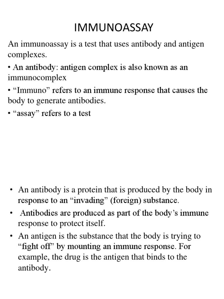 Ria Immunoassay | PDF | Immunoassay | Biotechnology