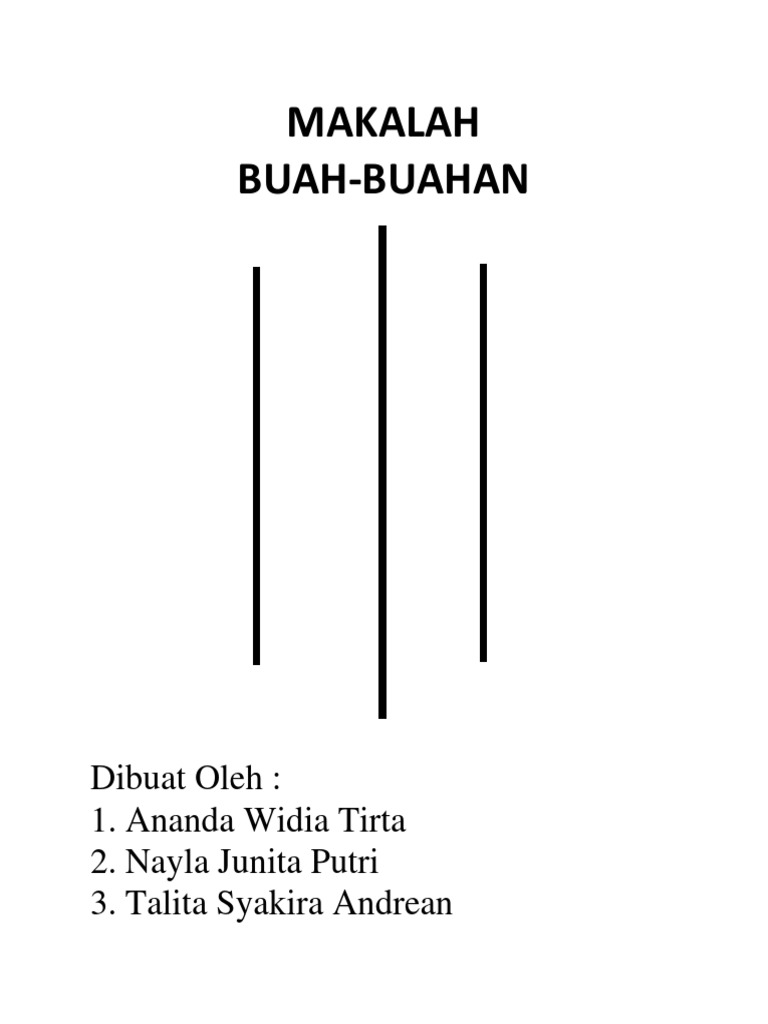 Pengertian dan Tipe Buah-Buahan | PDF