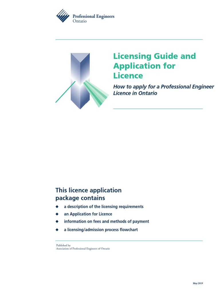 Licensing Guide and Application For Licence | PDF | Academic Degree ...