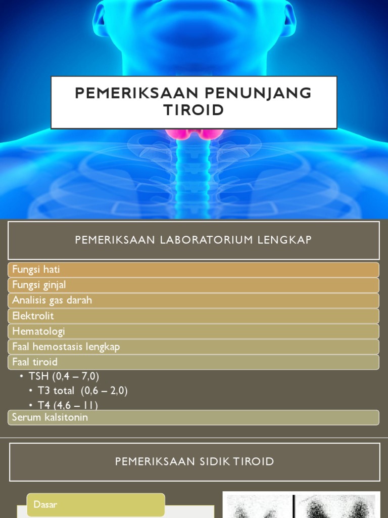 Pemeriksaan Tiroid: Metode dan Diagnosa | PDF