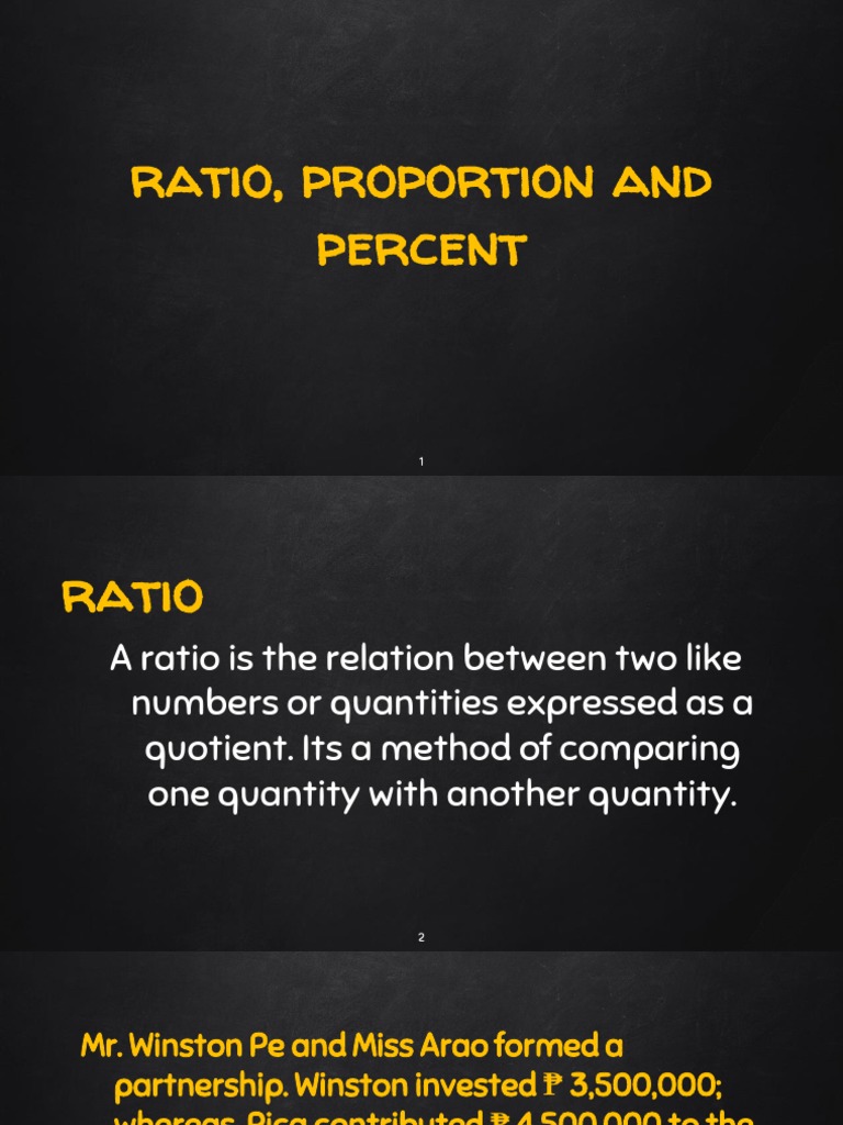 Bus Math | PDF | Ratio | Color