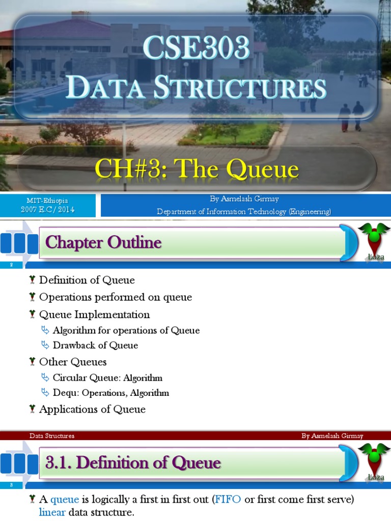 Queue Operations And Implementation A Guide To The Fifo Data Structure Pdf Queue Abstract