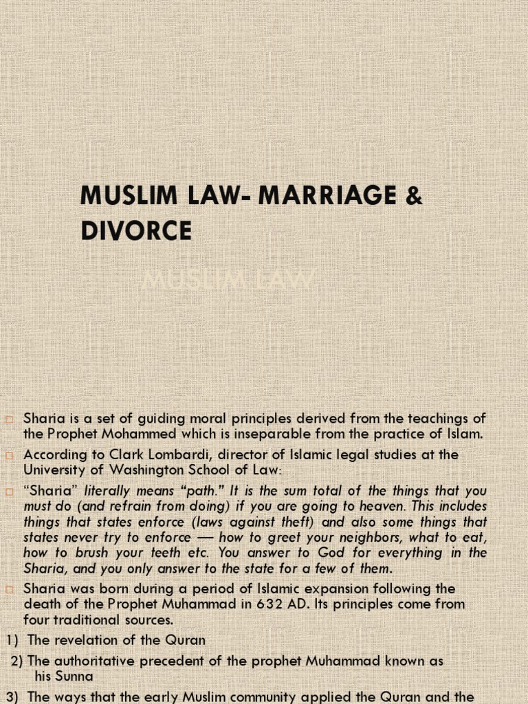 Dower and Marriage in Muslim Law | PDF | Marriage | Wife