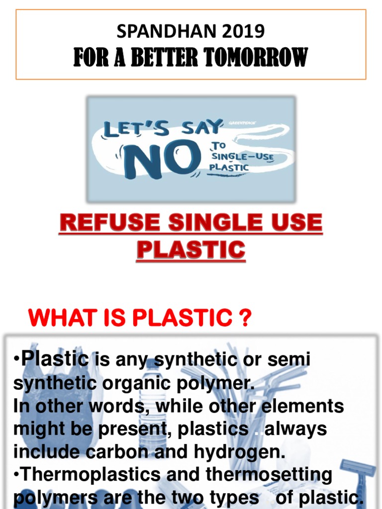 Combatting Single-Use Plastic Waste | PDF | Plastic | Materials