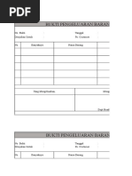 Contoh Form Retur Barang | PDF
