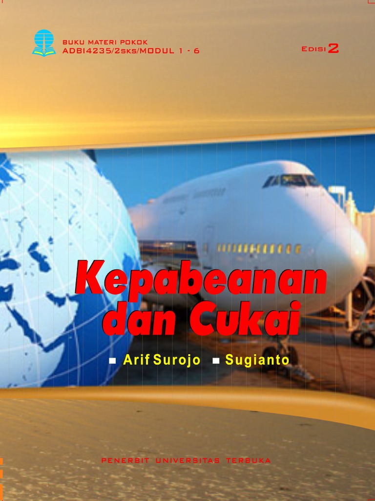 Adbi 4235 Kepabeanan Dan Cukai | PDF