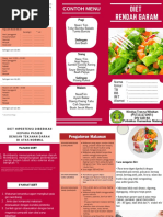 Leaflet Diet Dash | PDF | Kesehatan Holistik