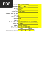 SF2 Blank Form | PDF