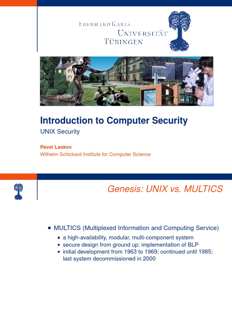 Introduction To Computer Security | PDF | Superuser | Unix