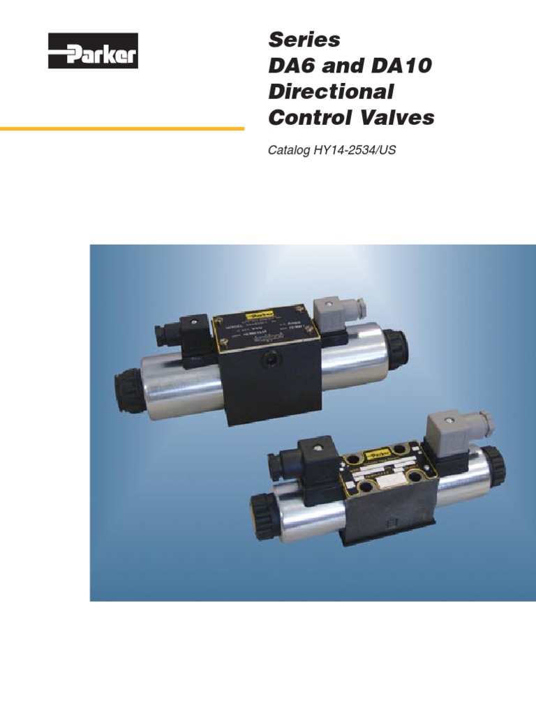 Catalogue For Direction Control Valve | PDF | Valve | Pipe (Fluid ...
