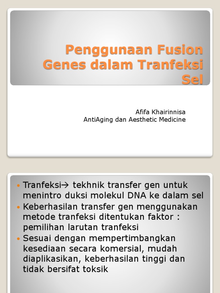 Fusion Gene | PDF