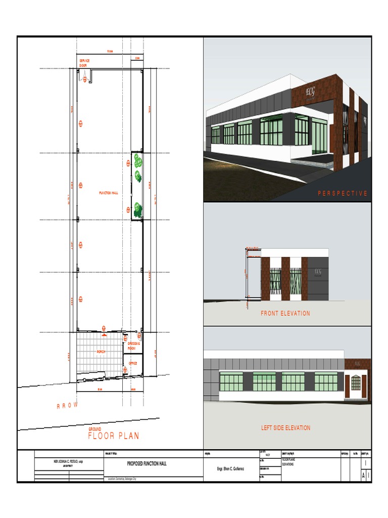 Sample Plan One Story | Download Free PDF | Local Government Areas Of ...
