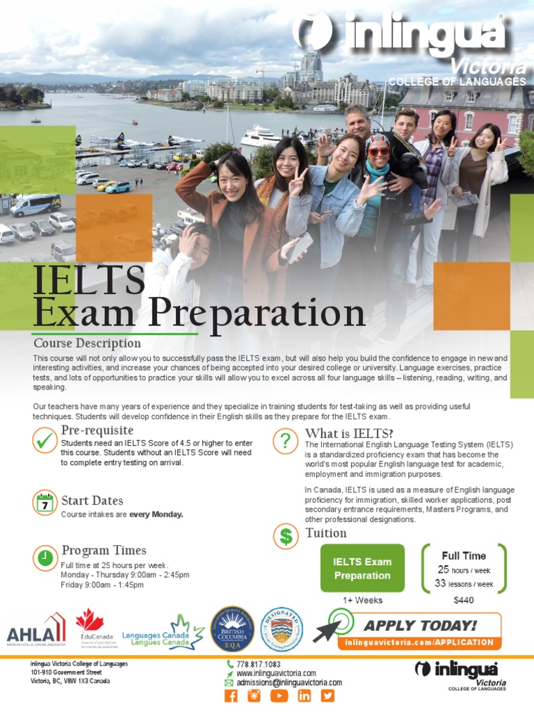 Ielts Exam Preparation: Course Description | PDF | International ...