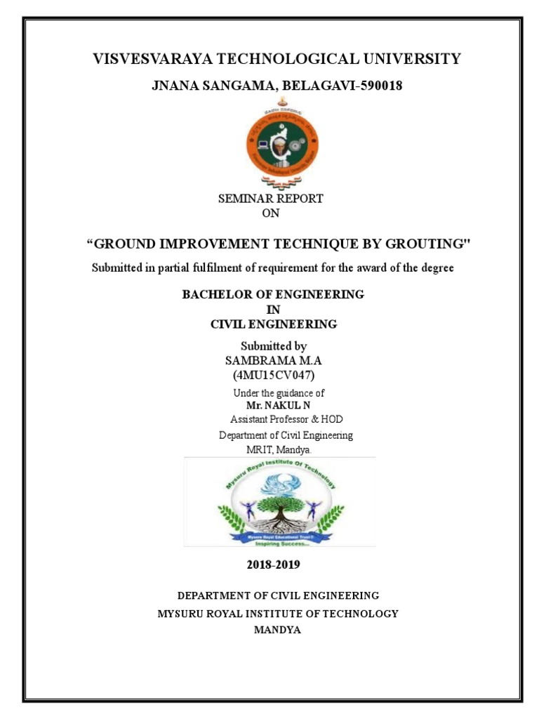 Visvesvaraya Technological University: Jnana Sangama, Belagavi-590018 ...