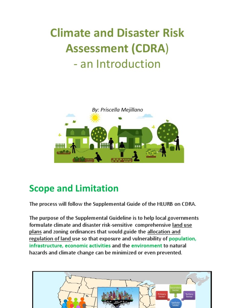 Intro To CDRA | PDF | Hazards | Sensitivity Analysis