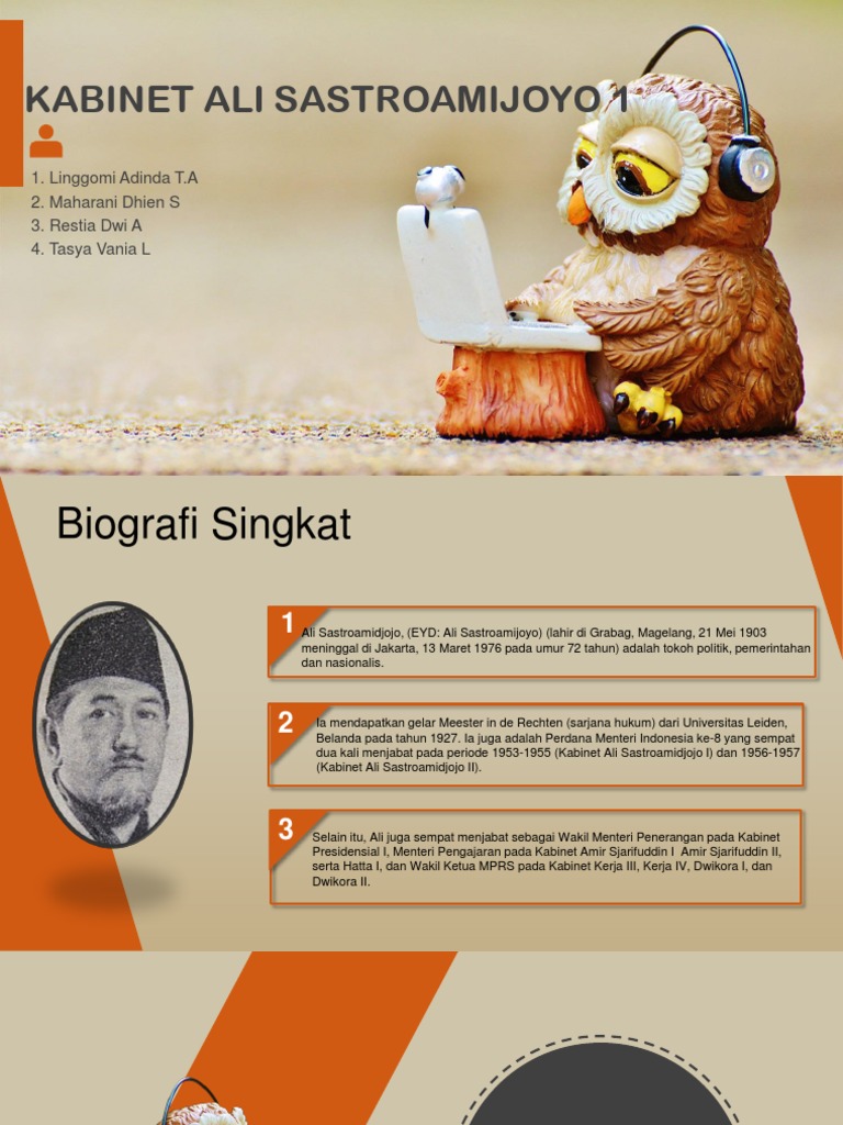 Kabinet Ali Sastroamijoyo 1 | PDF