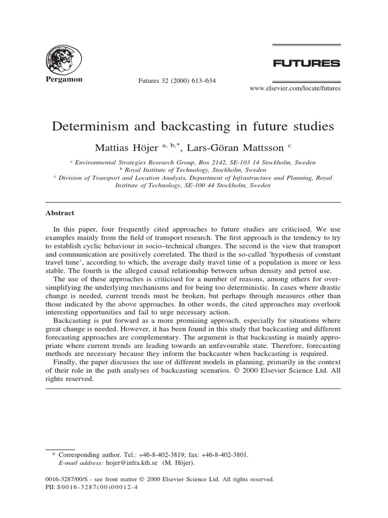 Critique of Future Studies Approaches | PDF | Forecasting | Time