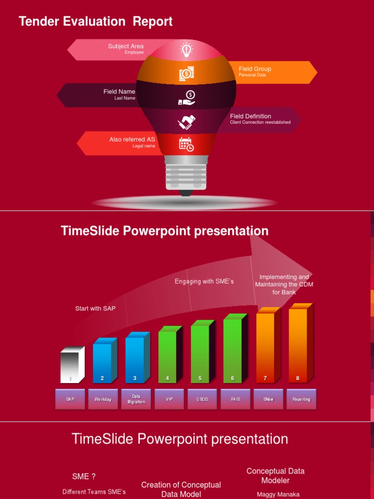 TimeSlide Powerpoint Presentation | PDF | Text | Typography
