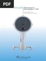 Pentacam Guideline | PDF | Cornea | Optics
