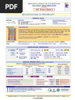 Technical Specifications For Pasta | PDF | Hazard Analysis And Critical ...