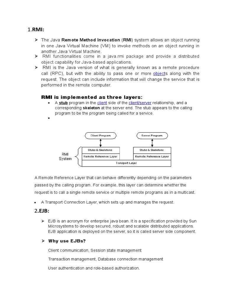 Advance Java Overview | PDF | Enterprise Java Beans | Application Programming Interface