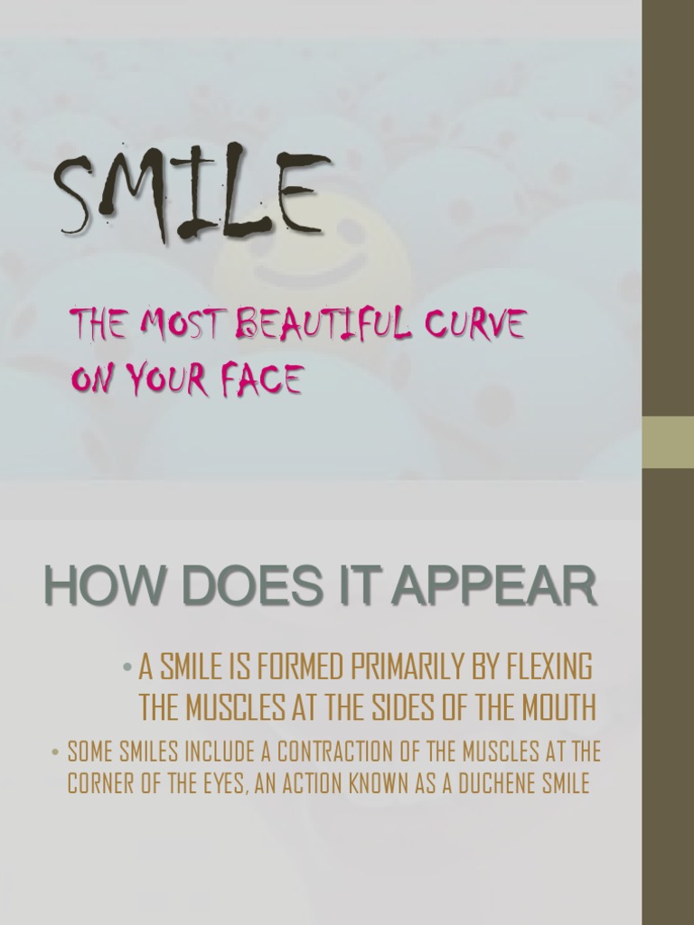 Smile: The Most Beautiful Curve On Your Face | Download Free PDF ...