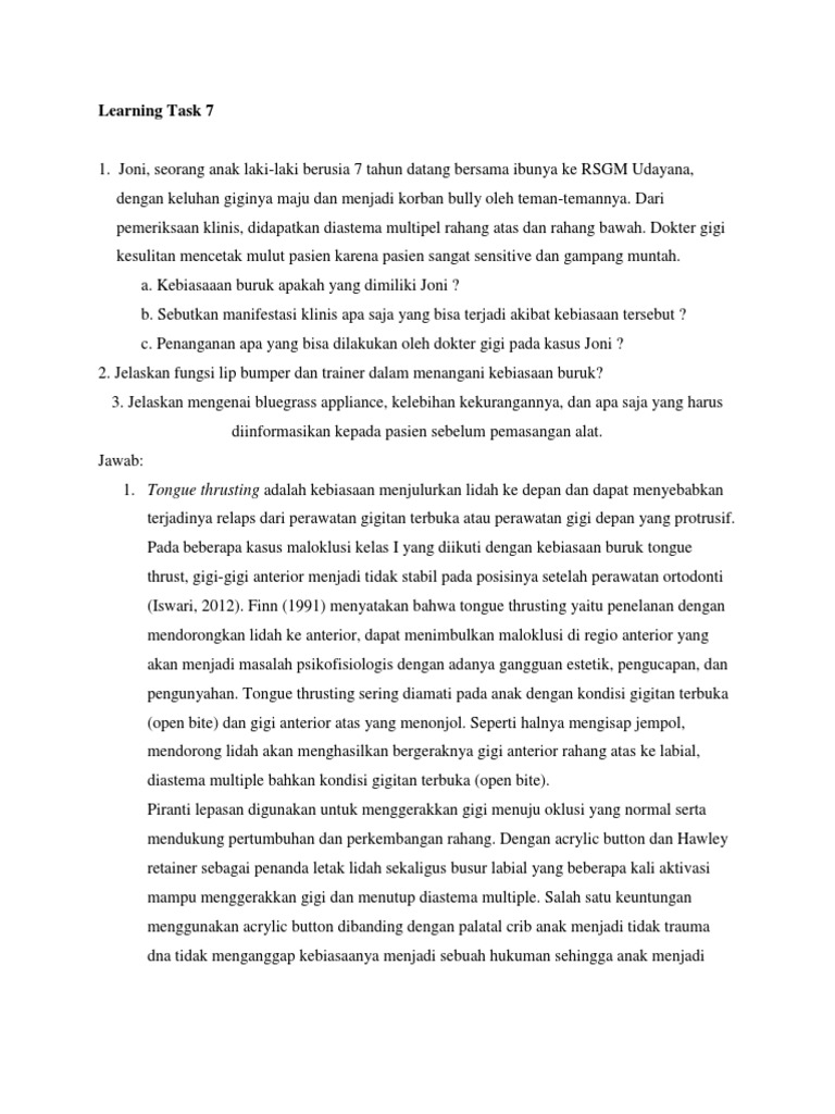 Learning Task 7 | PDF
