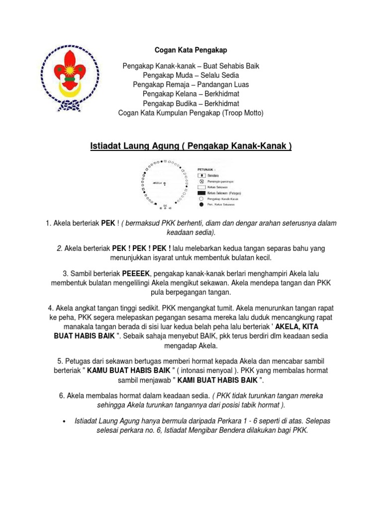 Cogan Kata Pengakap | PDF