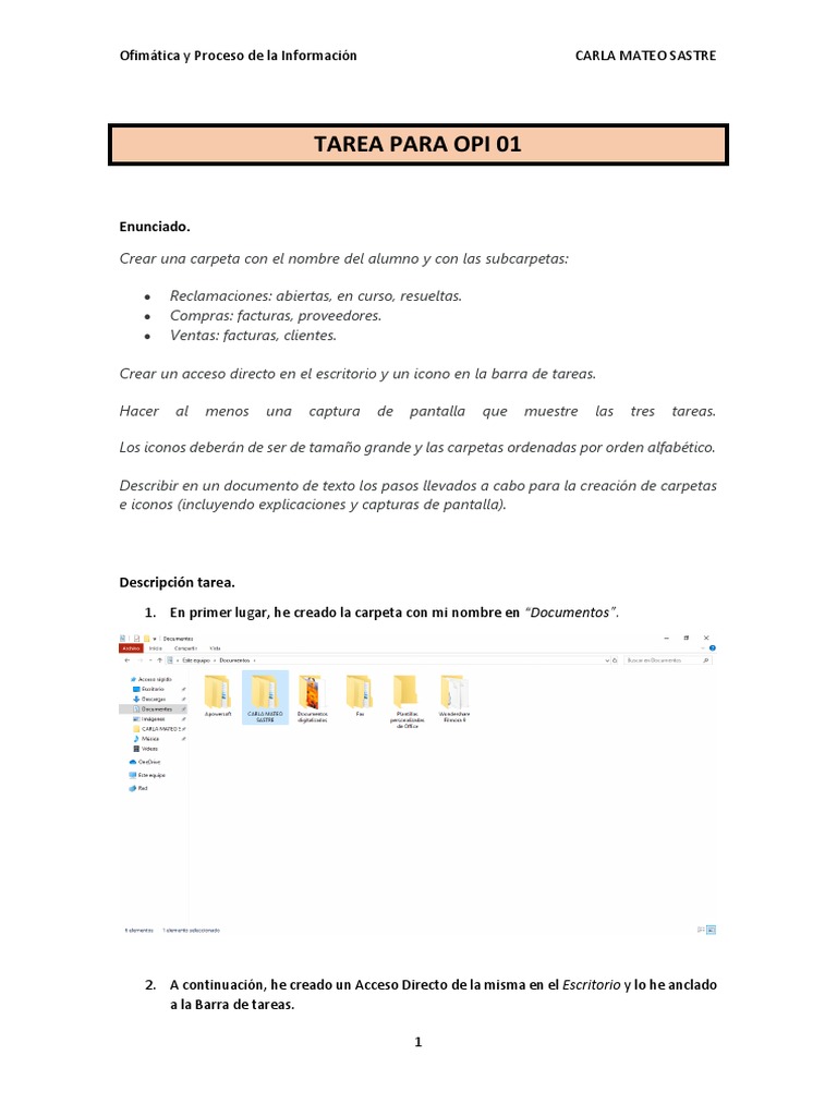 Mateo Sastre Carla OPI01 Tarea | PDF