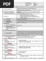 Grade 8 Science Lesson Plan | PDF | Biodiversity | Lesson Plan