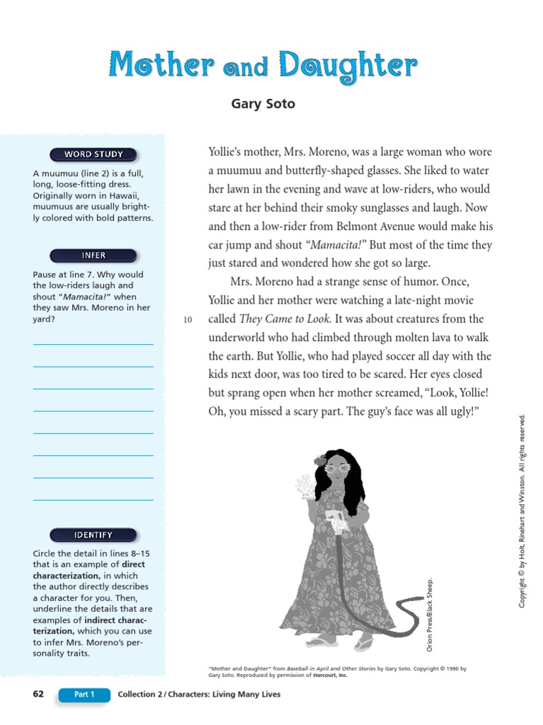 Mother and Daughter - Gary Soto Extract | PDF | Nature