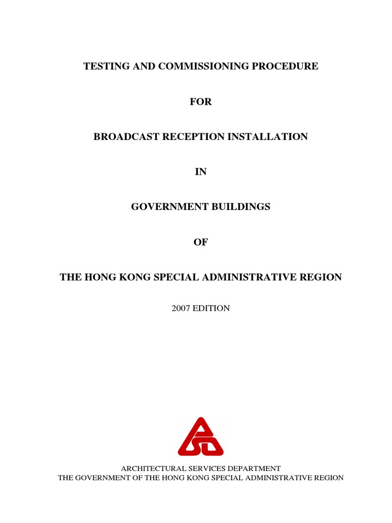 CATV Testing Checklist | PDF | Signal To Noise Ratio | Bandwidth ...