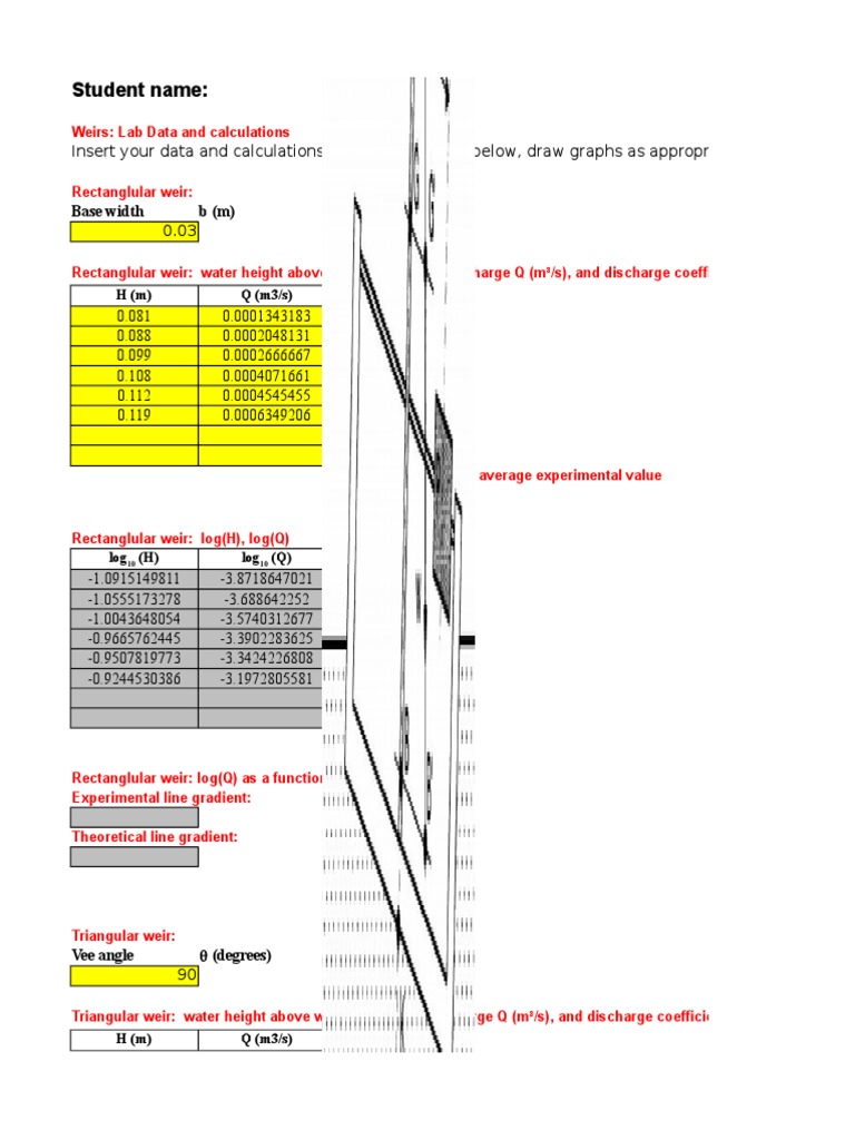 Weir Calculation | PDF | Teaching Mathematics | Nature