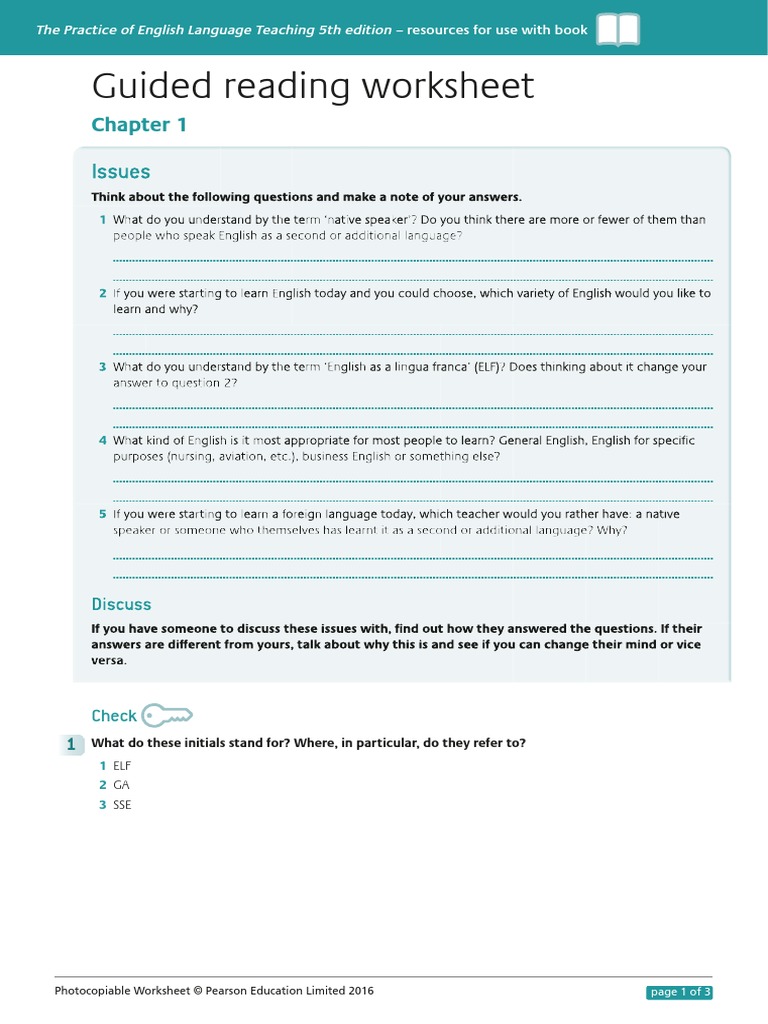 Guide - The Practice of Elt | PDF | English Language | Behavior ...
