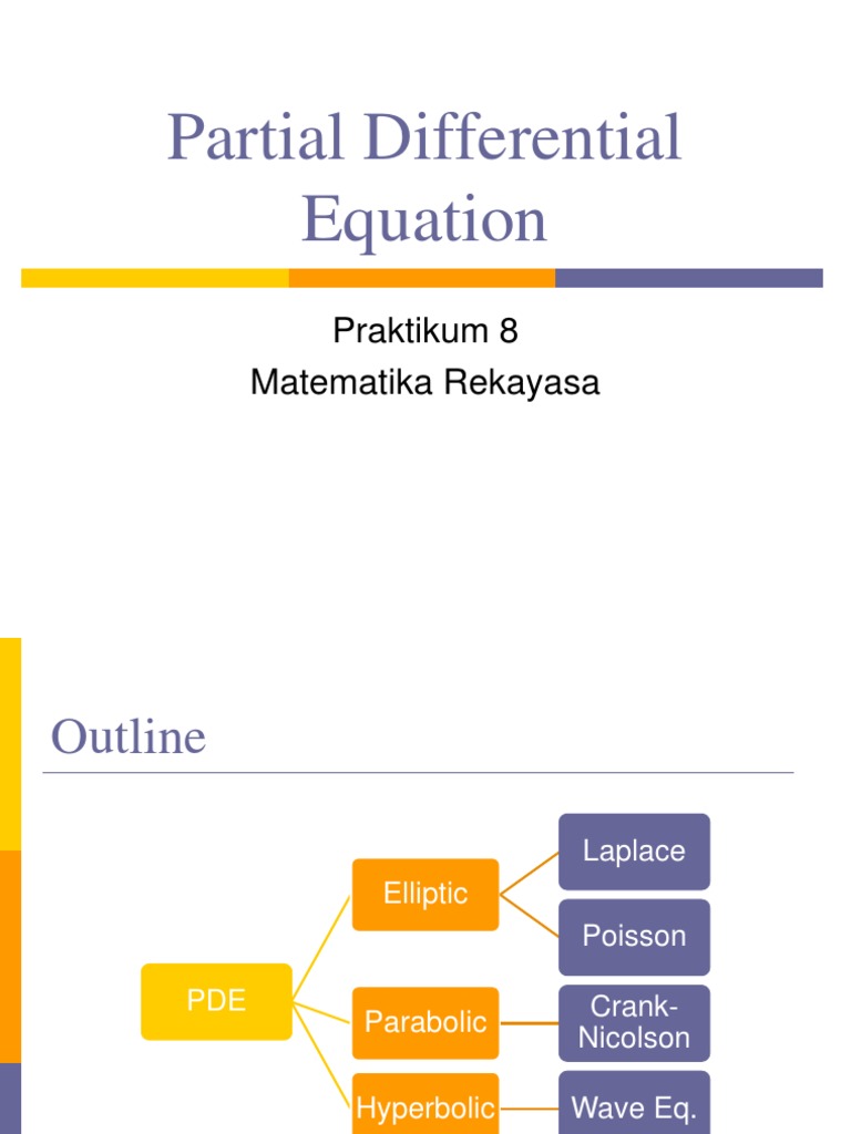 Partial Differential Equation | Download Free PDF | Partial Differential Equation | Differential ...