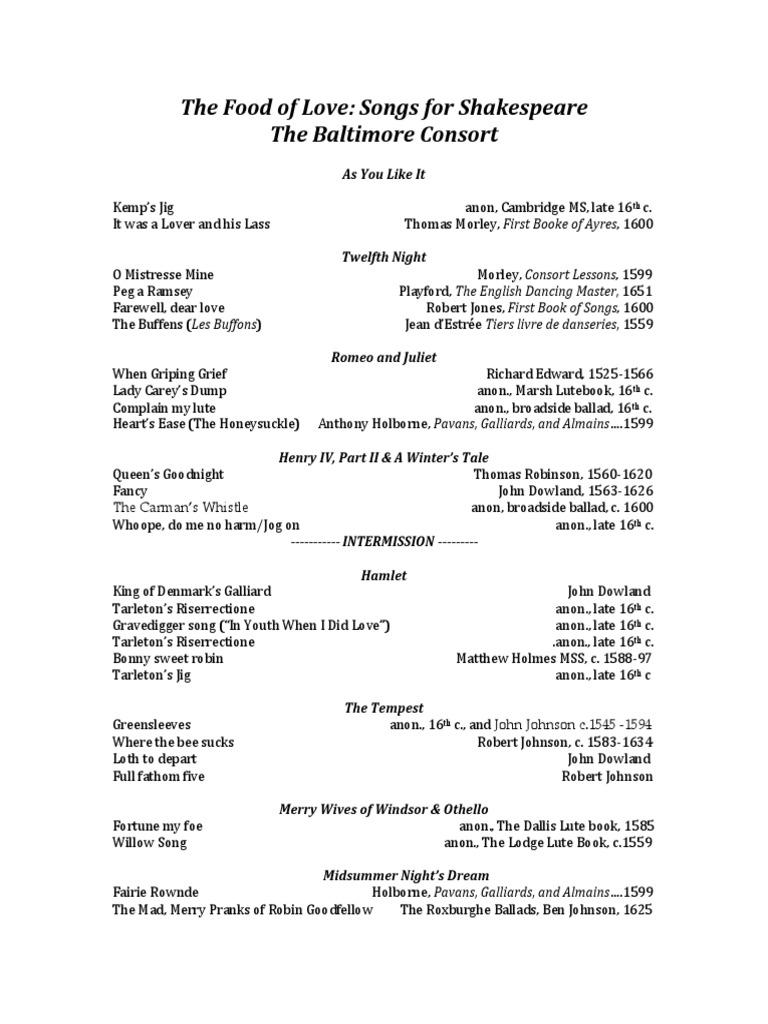 Baltimore Consort | PDF | The Tempest | Performing Arts