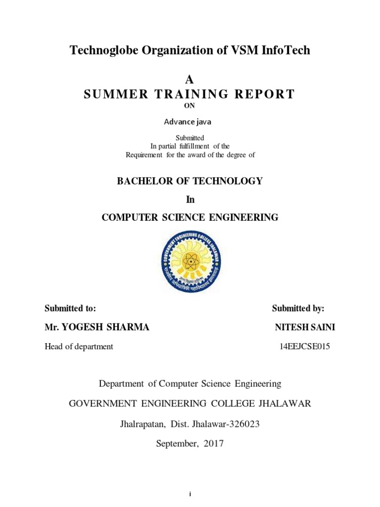 Java Advance Report | PDF | Java Server Pages | Java Servlet