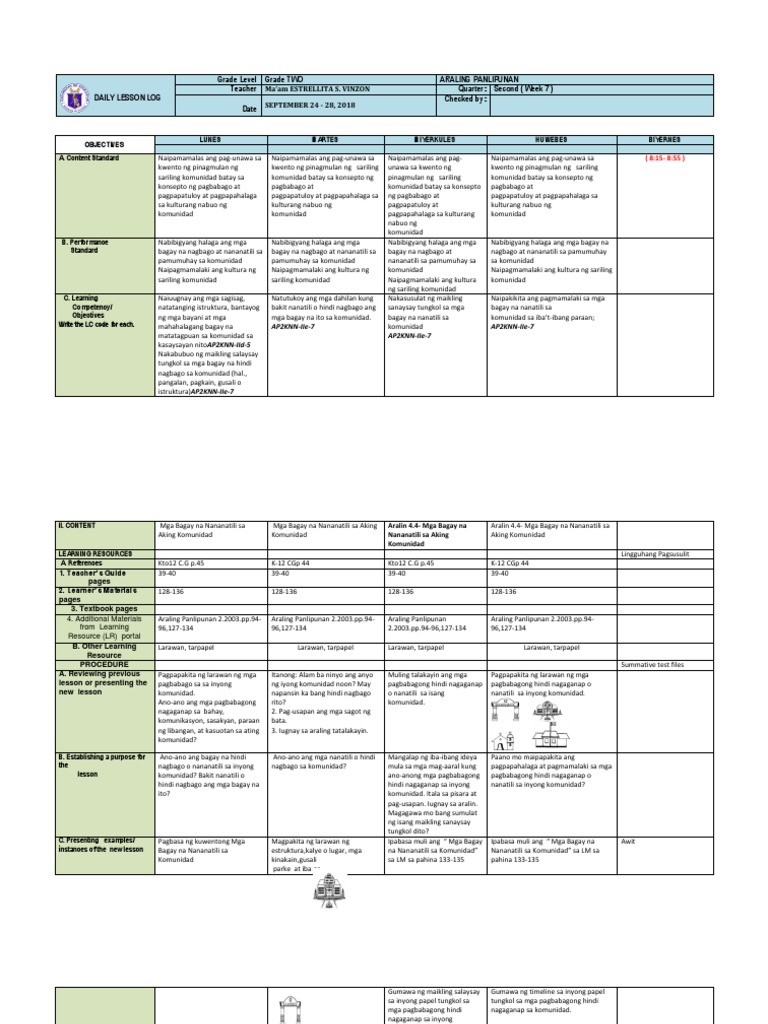 AP 2 DLL q2 Week 7 | PDF