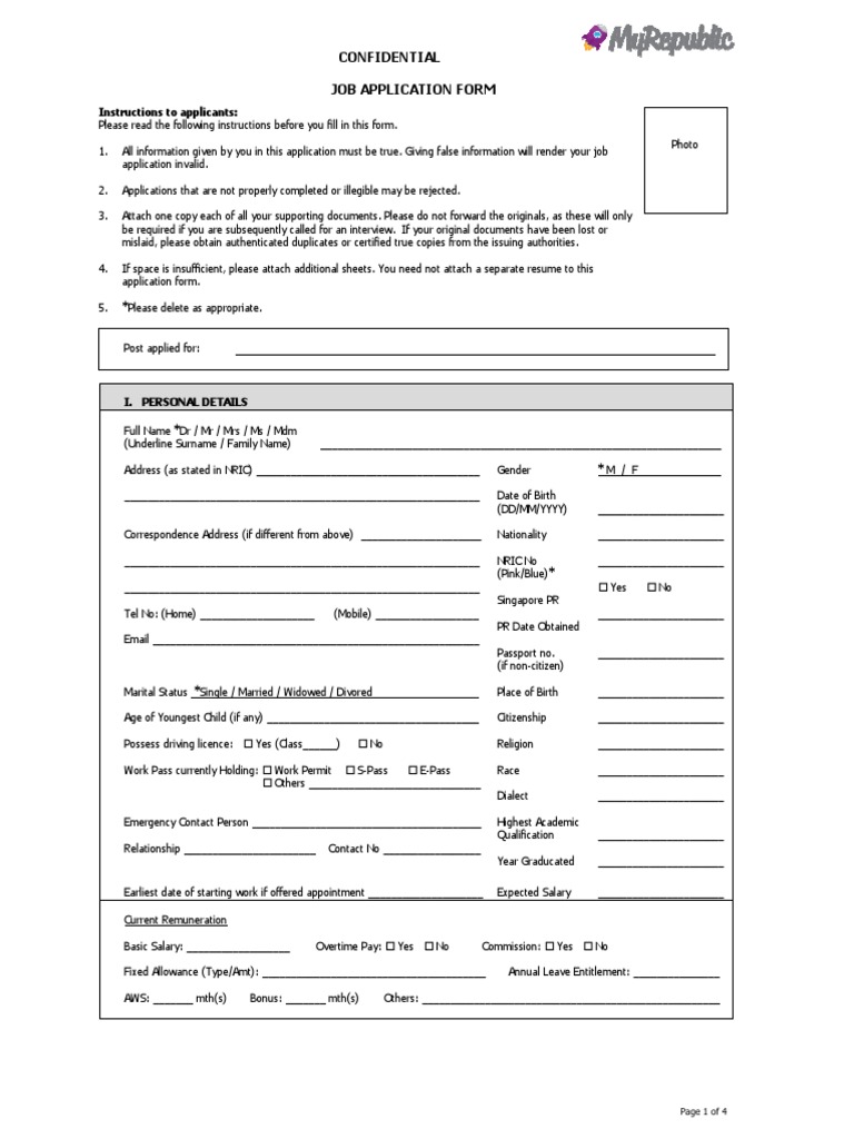 Sample HR Form | Download Free PDF | Salary | Employment