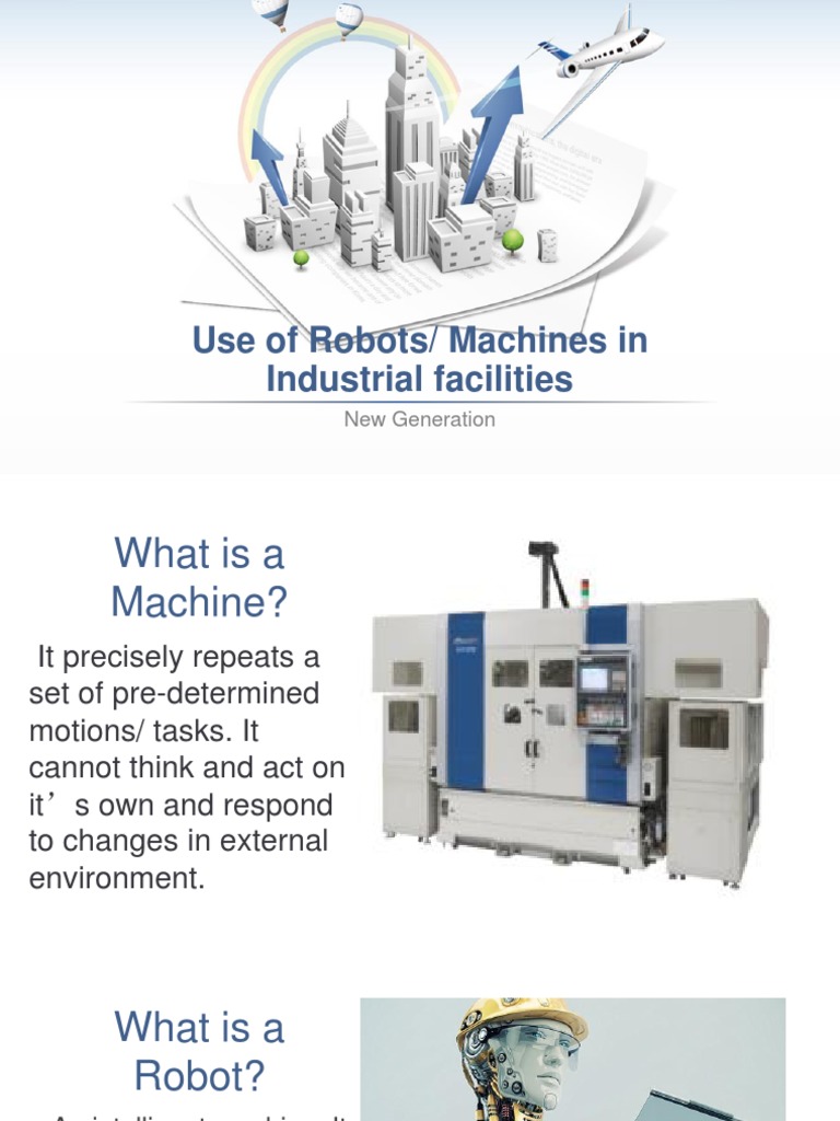 Use of Robots in Industry - Advantages and Disadvantages | PDF ...