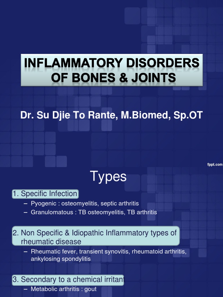 21 Inflammatory Disorders of Bones & Joints | PDF | Gout | Rheumatoid ...