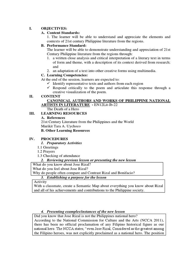 Lesson Plan | PDF | Learning | Psychological Concepts