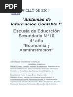 PLANIFICACIÓN ANUAL - SIC - 5º - Año 2023 | PDF | Contabilidad | Bancos