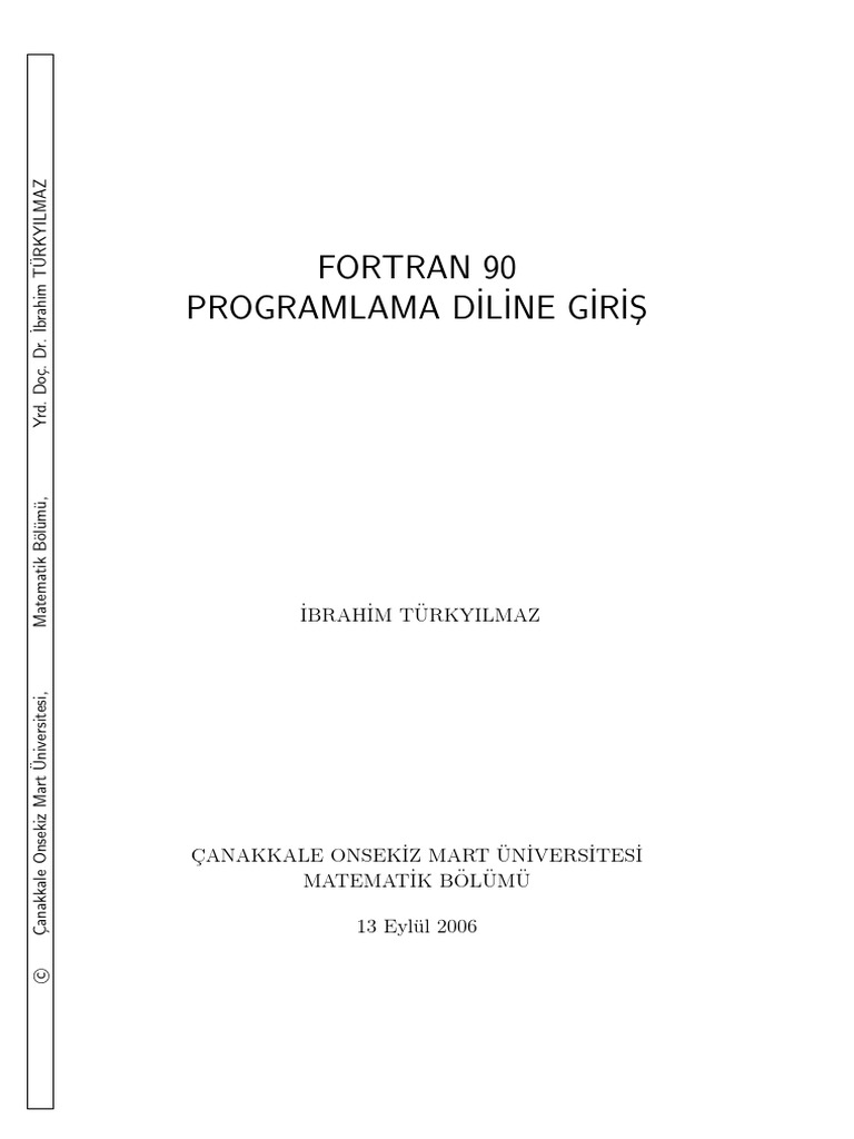 Fortran | PDF